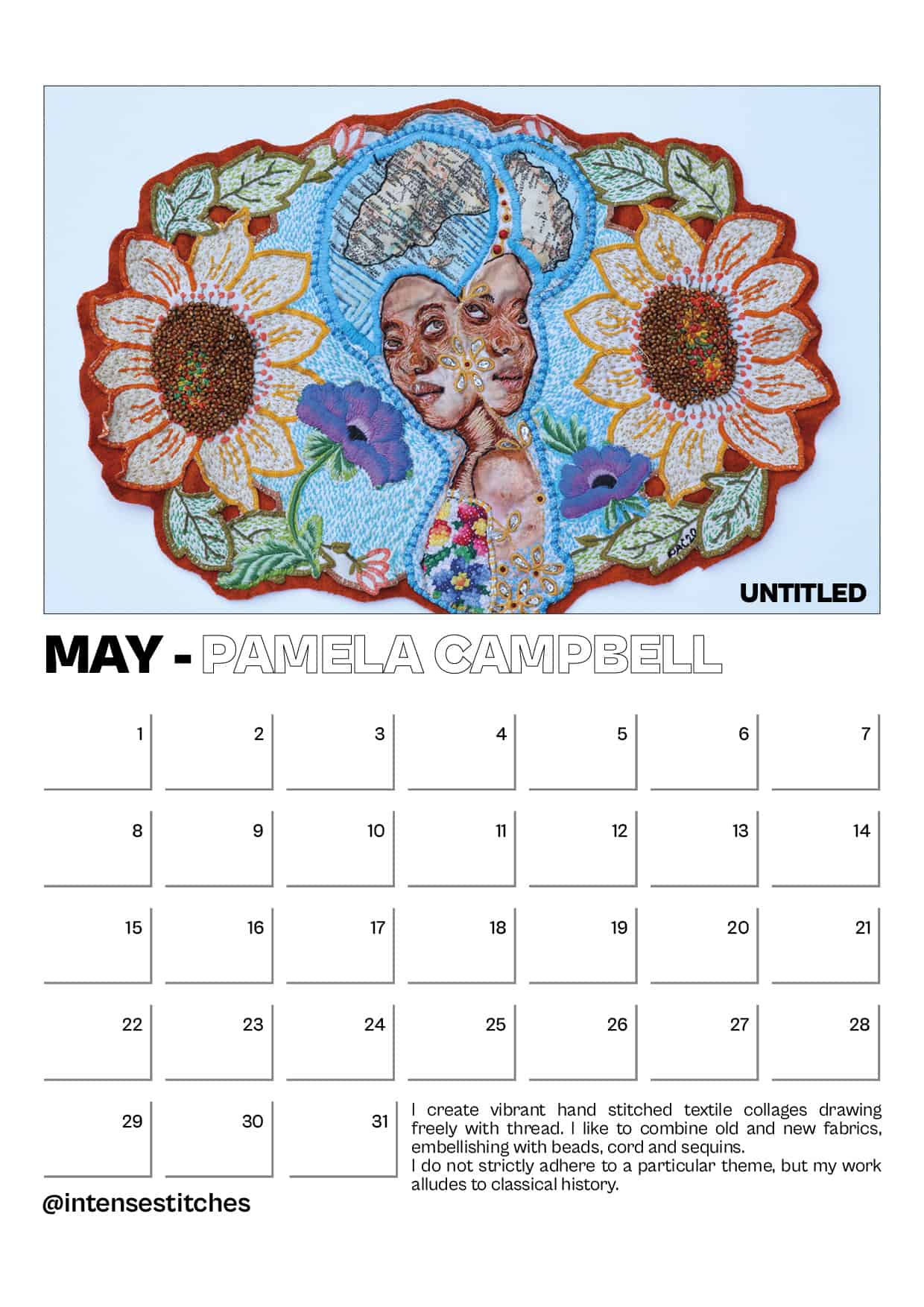 The Mr X Stitch Contemporary Needlework Prize Calendar - XStitch Magazine