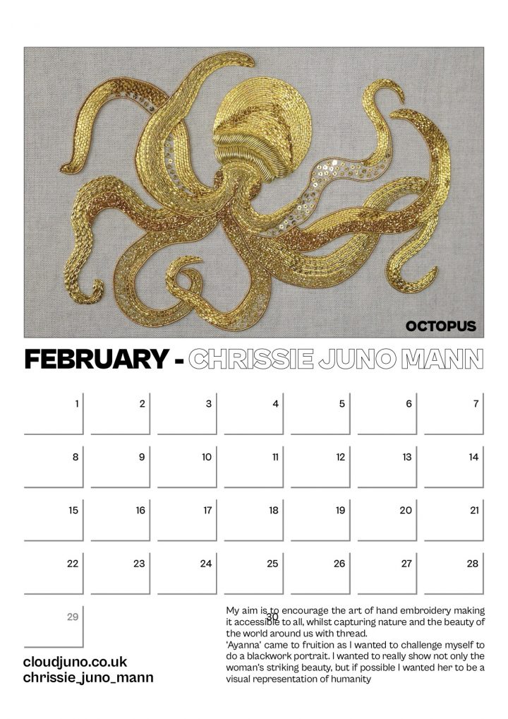 The Mr X Stitch Contemporary Needlework Prize Calendar - XStitch Magazine